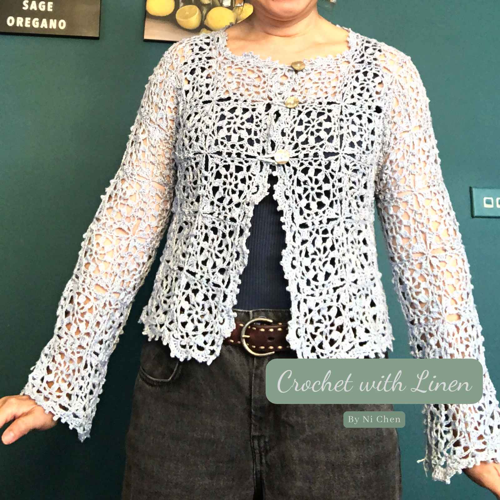 Crocheted Lacy Top – ORA Fabulous Fibres