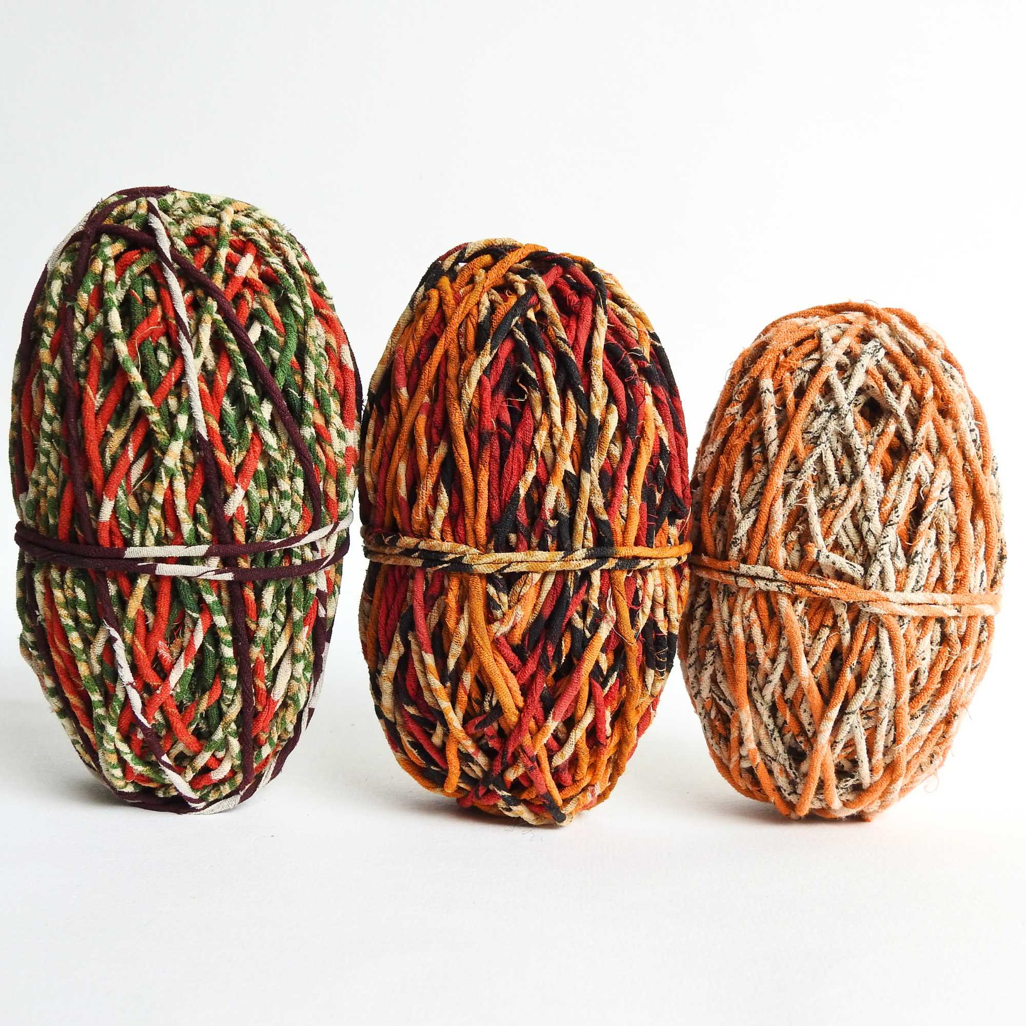 Recycled Yarns - Natural Eco-friendly Repurpose Waste | ORA Fabulous Fibres