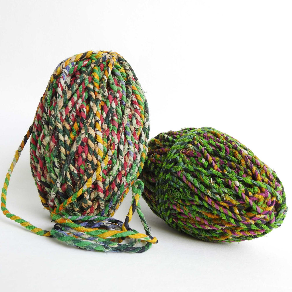 Recycled Yarns - Natural Eco-friendly Repurpose Waste | ORA Fabulous Fibres