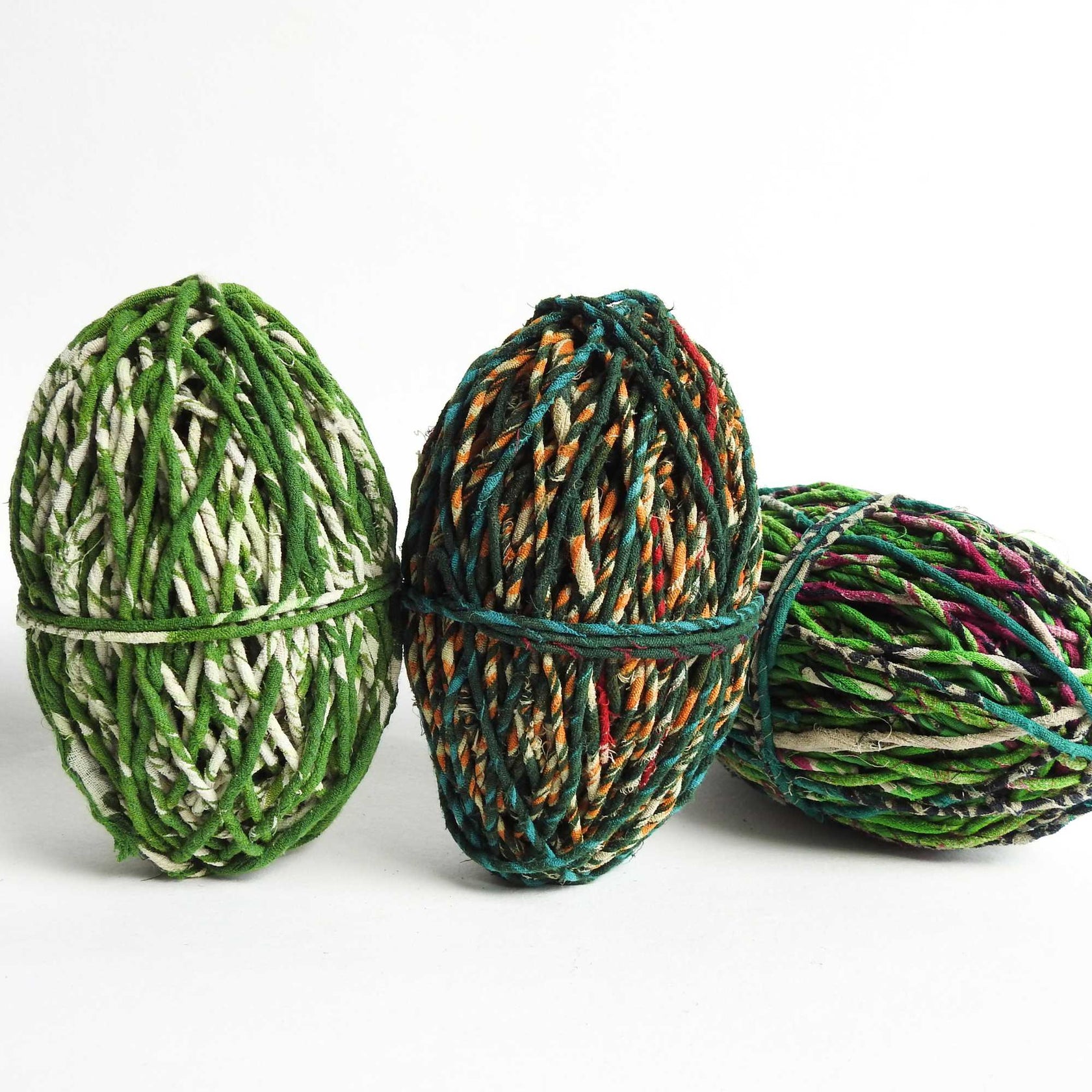 Recycled Yarns - Natural Eco-friendly Repurpose Waste | ORA Fabulous Fibres