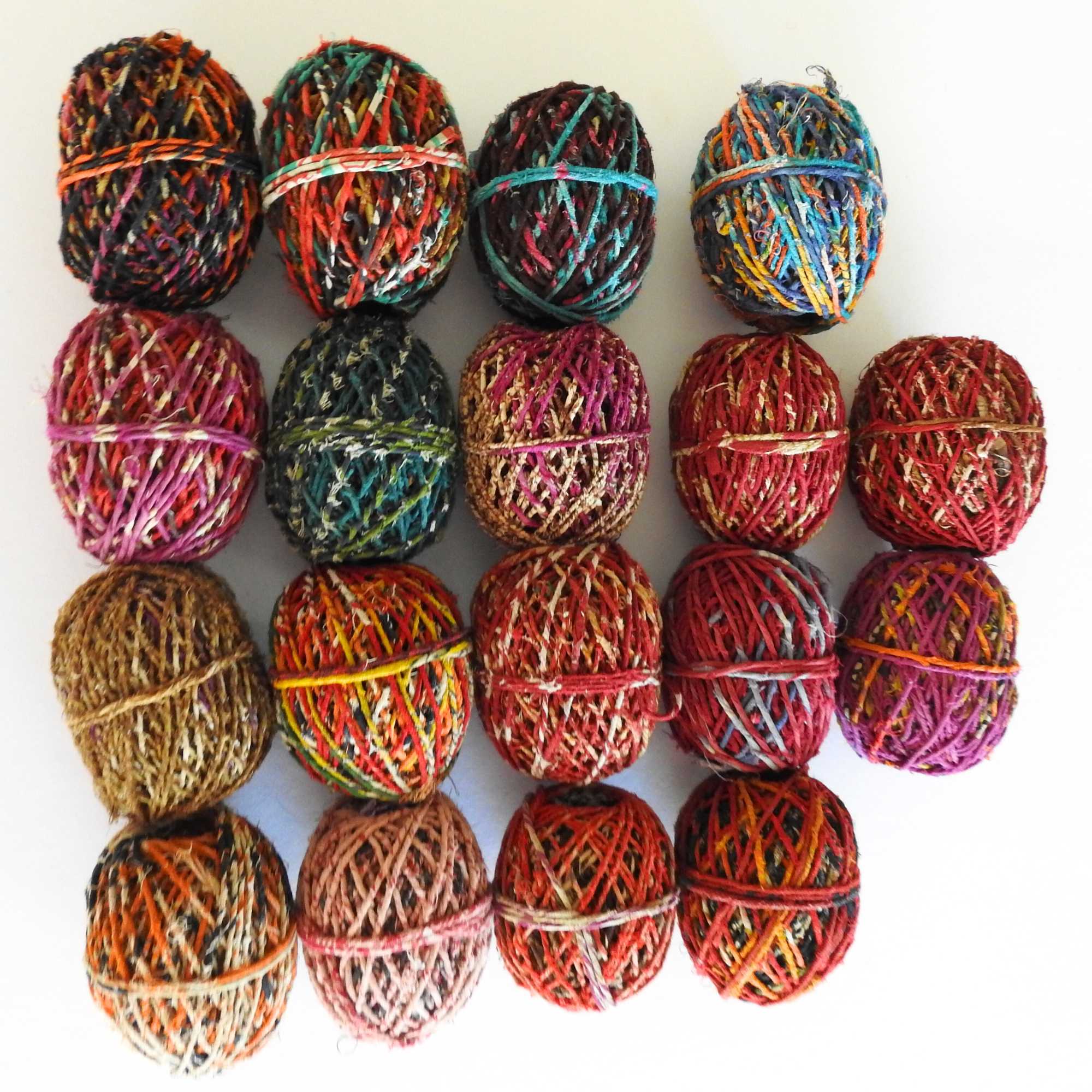 Recycled Yarns - Natural Eco-friendly Repurpose Waste | ORA Fabulous Fibres